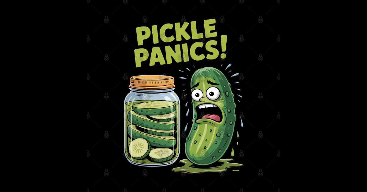 Pickle Screaming Pickle Cucumber Jar Joke Surprise - New Designs ...