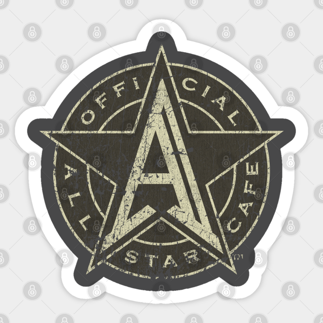 Official All Star Cafe - Sports - Sticker | TeePublic