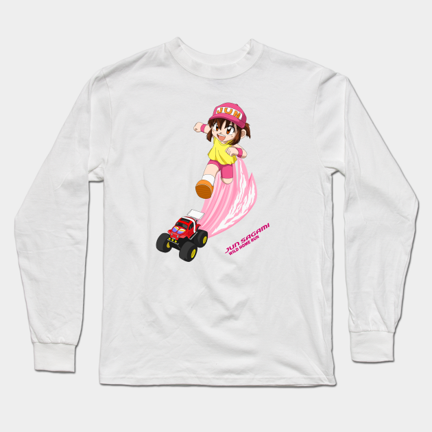 Jun Sagami - Wild Home Run - Lets And Go Tamiya - Long Sleeve T-Shirt ...
