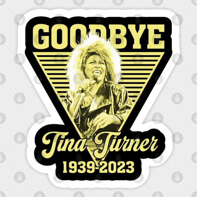 Retro Tina Turner - Tina Turner - Sticker | TeePublic