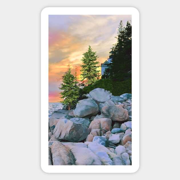 Arcadia National Park - Arcadia National Park - Sticker | TeePublic