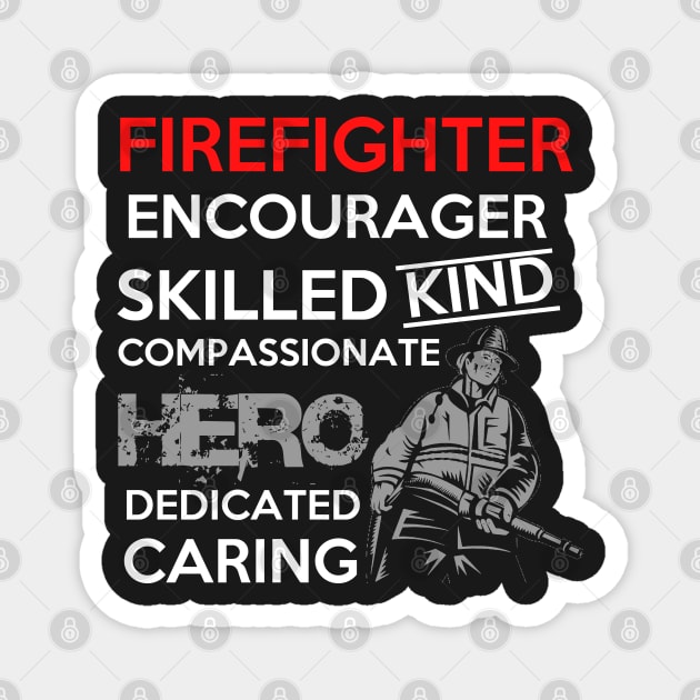 Firefighter Wife Gift - Pride , dedication , courage Gift - Firefighter ...
