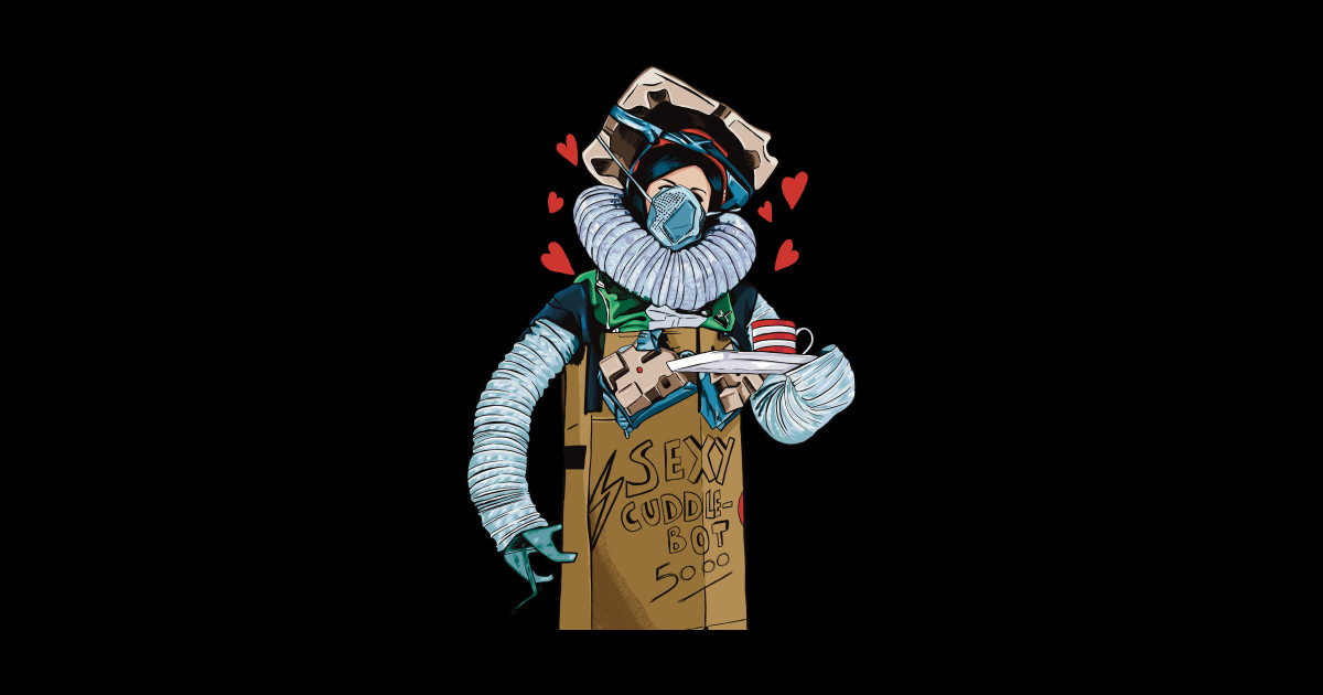 Aisling Bea, Cuddlebot 5000 Taskmaster. - Taskmaster - Sticker | TeePublic