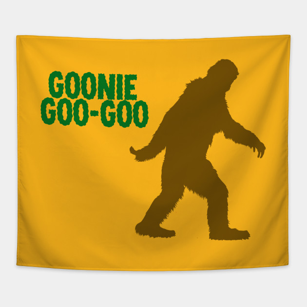 Goonie Goo-Goo - Big Foot - Tapestry | TeePublic