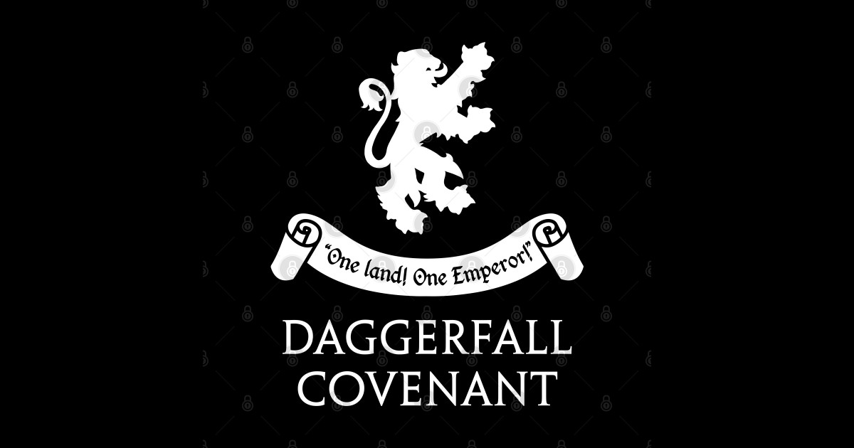 Daggerfall Covenant Banner - Elder Scrolls - Sticker | TeePublic