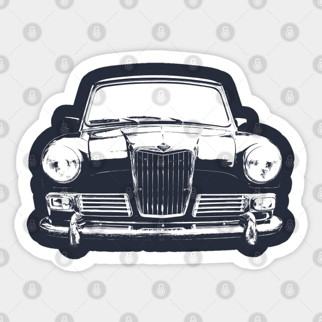 Riley Elf 1960s British classic car monoblock white - Riley Elf ...