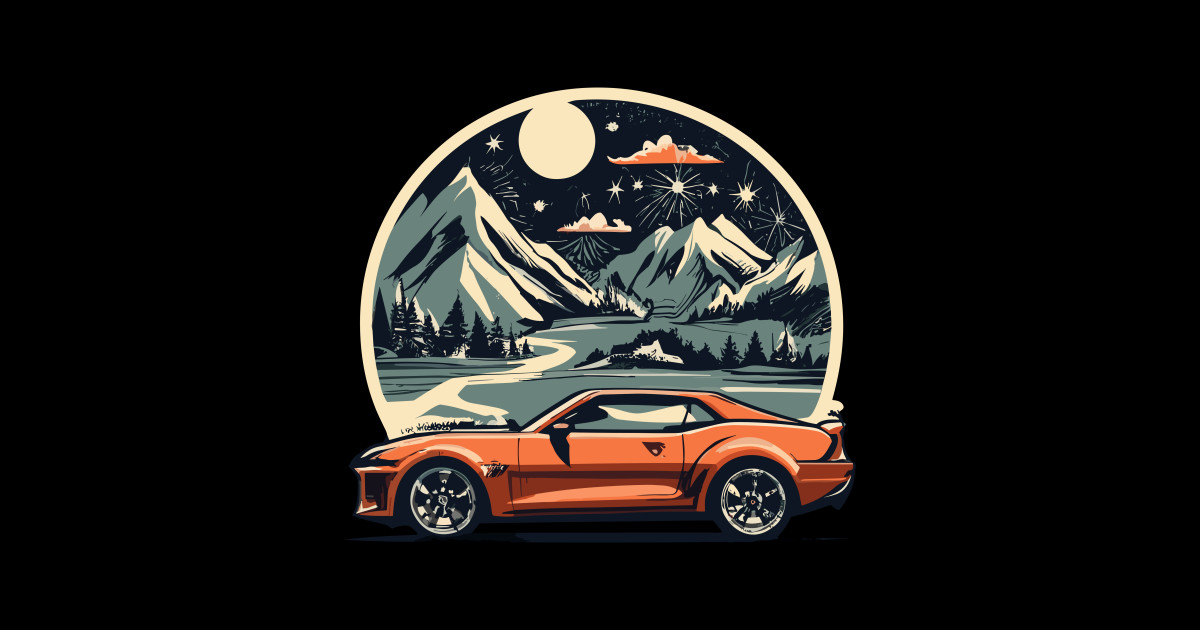 Chevrolet Camaro | Vintage Car - Chevrolet Camaro - Sticker | TeePublic