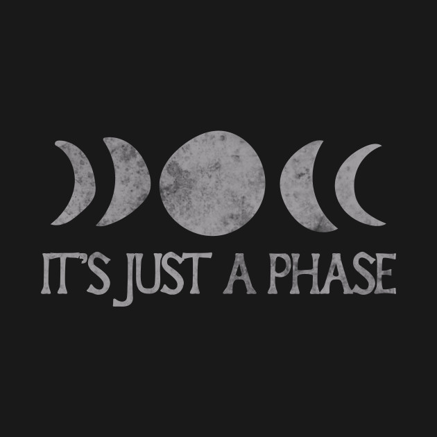 It's just a phase - Its Just A Phase - T-Shirt | TeePublic