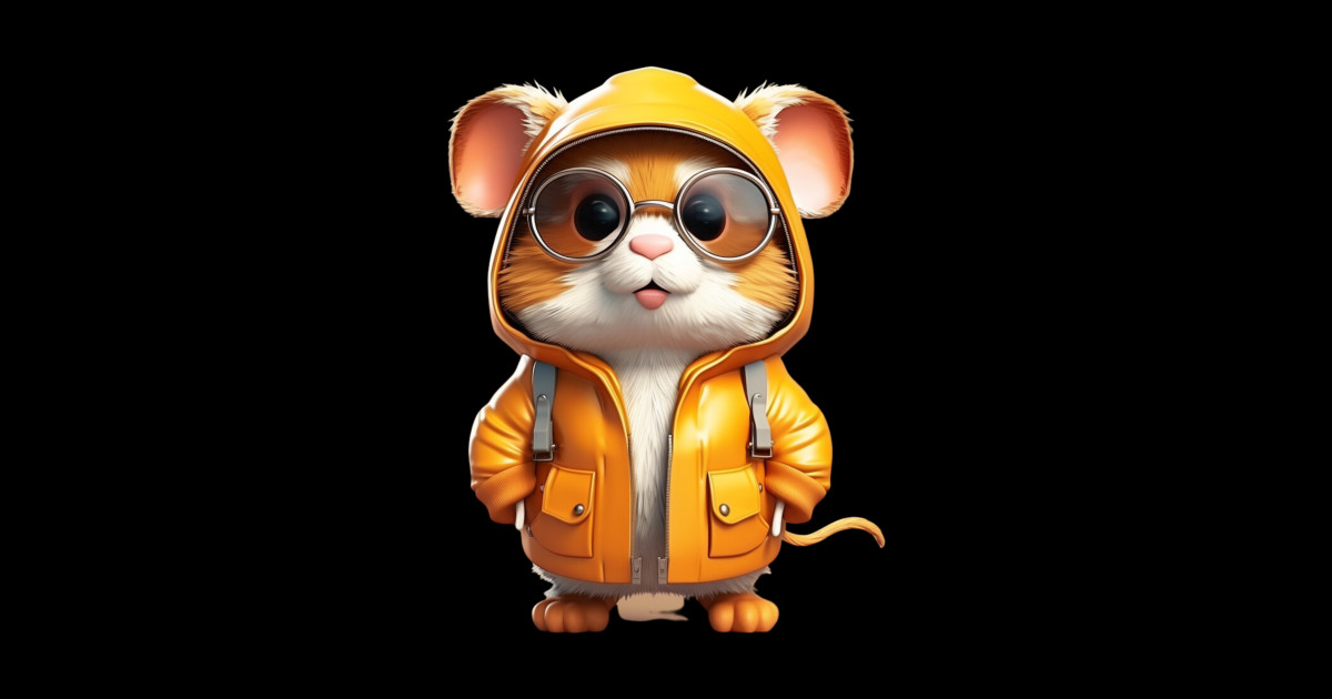 rapper hamster - Rapper Hamster - Sticker | TeePublic