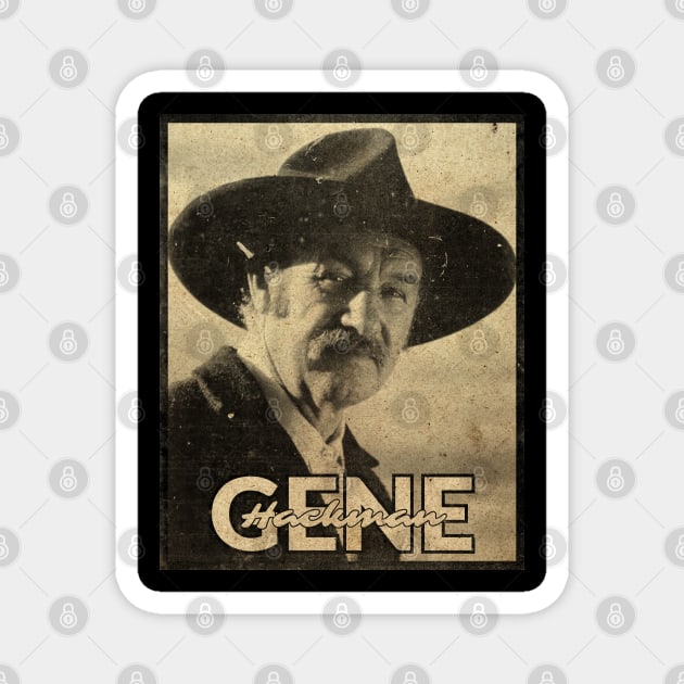 Gene Hackman / Classic Style - Gene Hackman - Magnet | TeePublic