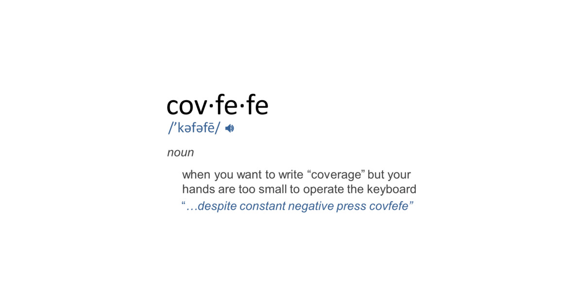 Covfefe Definition - Covfefe Meme - T-Shirt | TeePublic