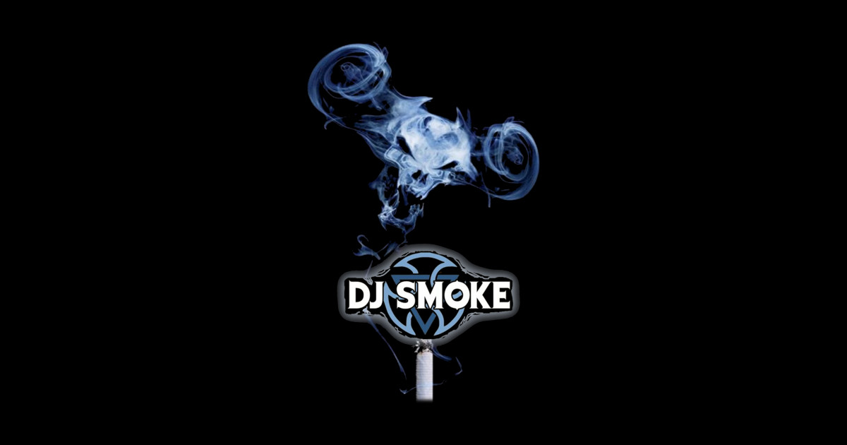 DJ Smoke Skull Art - Dj Skull - Sticker | TeePublic