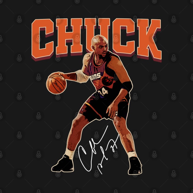 Charles Barkley The Chuck Basketball Legend Signature Vintage Retro 80s ...