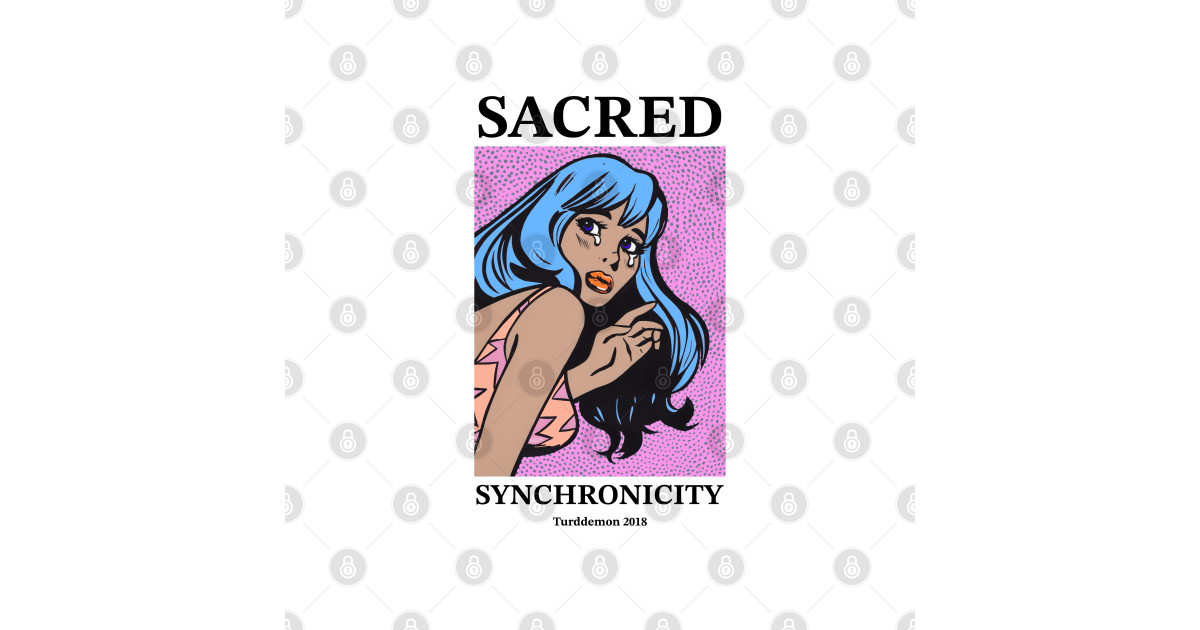 Sacred Synchronicity Comic Girl - Crying Girl - T-Shirt | TeePublic