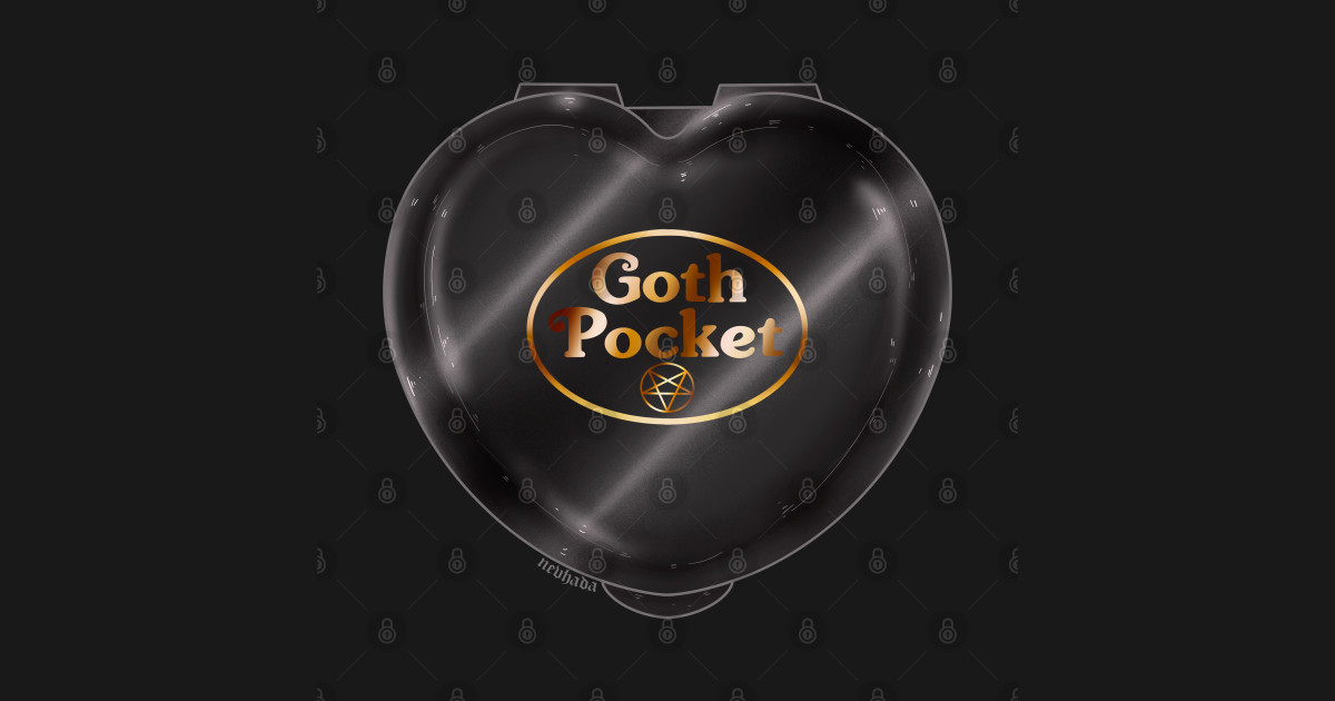 Goth Pocket - Polly Pocket - T-Shirt | TeePublic
