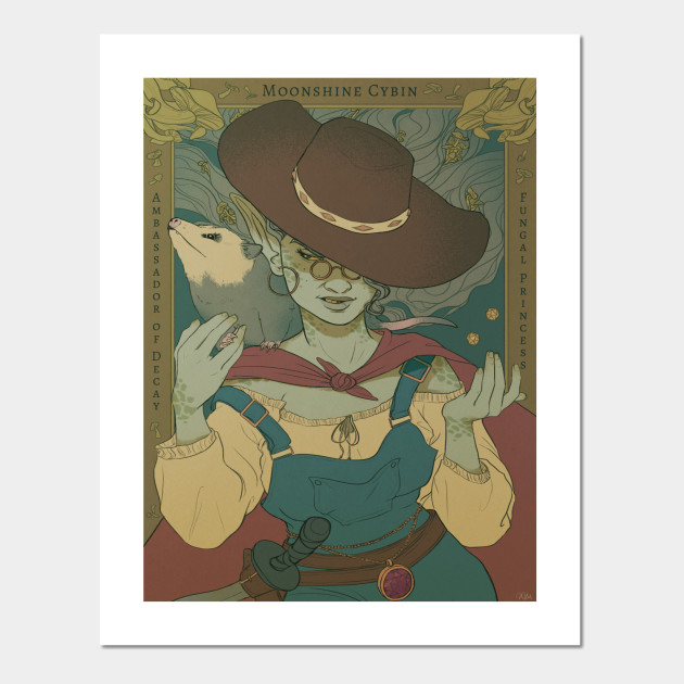 Moonshine Cybin - Naddpod - Posters and Art Prints | TeePublic