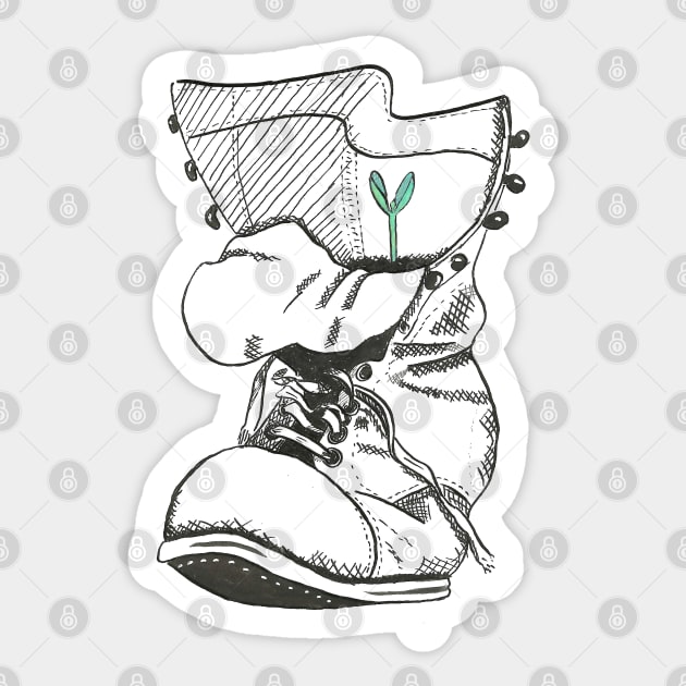 wall e plant drawing