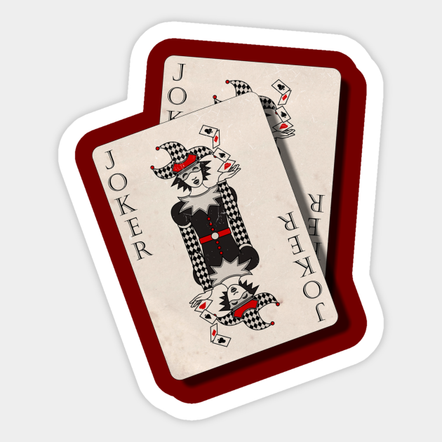 Joker Cards - Playing Cards - Sticker | TeePublic