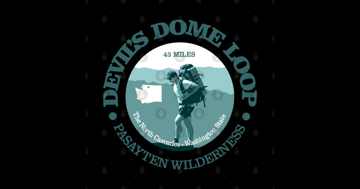 Devils Dome Loop (T) - Devils Dome Loop - Sticker | TeePublic