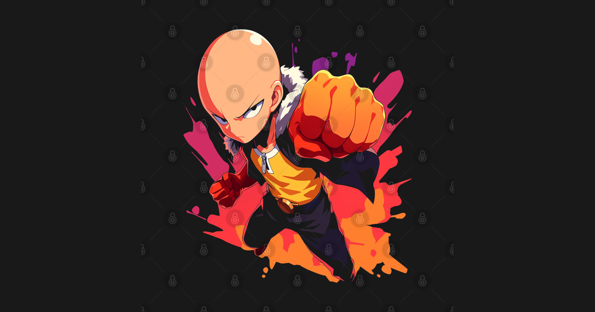 one punch man - saitama - One Punch Man - T-Shirt | TeePublic