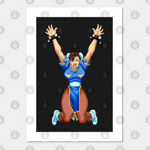 chun-li - Street Fighter - Posters and Art Prints | TeePublic