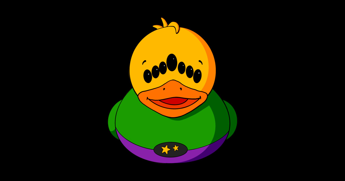 Alien Rubber Duck - Astronaut - Sticker | TeePublic
