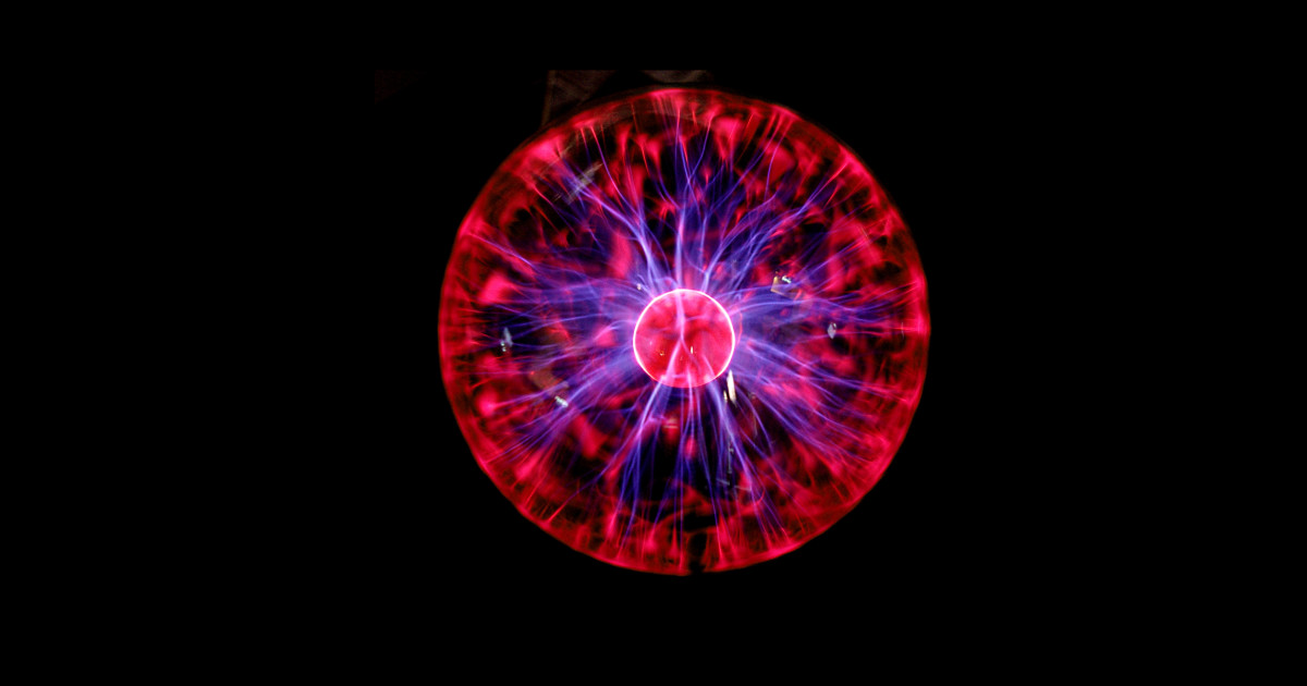 Plasma ball - Plasma - Sticker | TeePublic