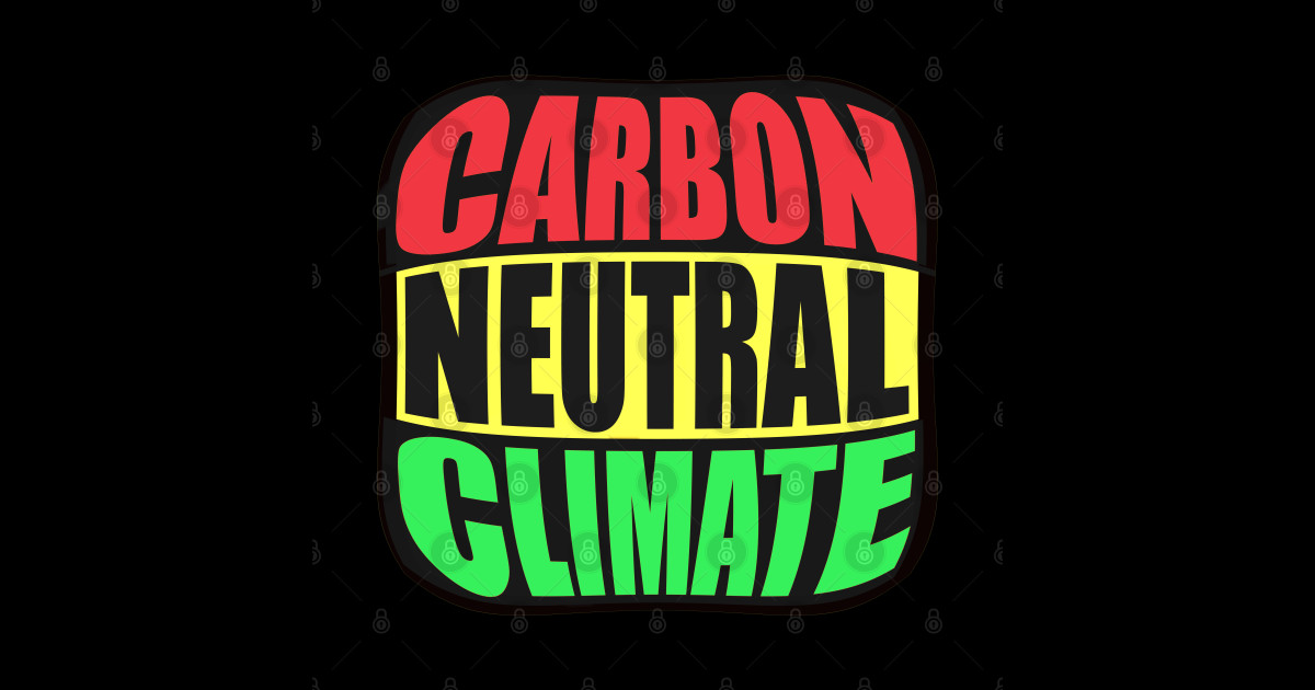 Climate Change Carbon Neutral - Carbon Neutral Climate Change - Sticker ...