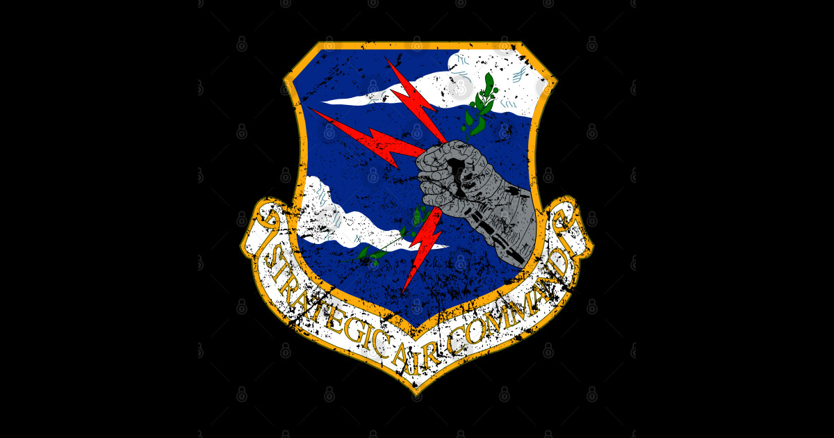 Strategic Air Command - Large Color Logo - Strategic Air Command - T ...