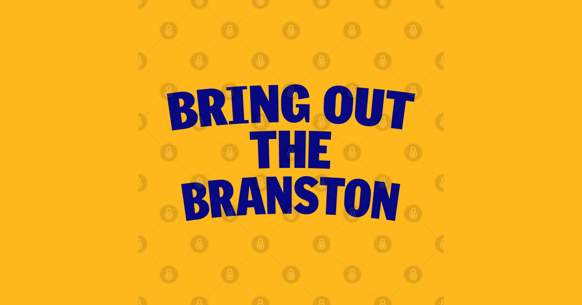 Bold British Branston Typography - British Food Humor - T-Shirt | TeePublic