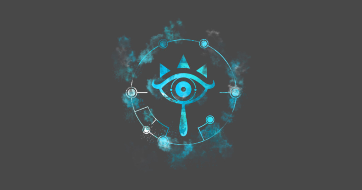 Glowing Sheikah Eye - Zelda - T-Shirt | TeePublic