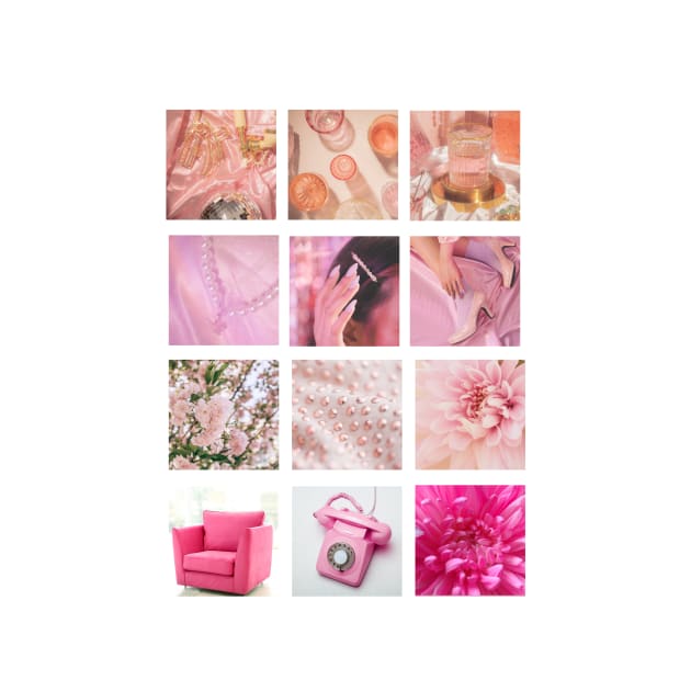 Pretty in Pink Pastel y2k Print - Y2k - T-Shirt | TeePublic