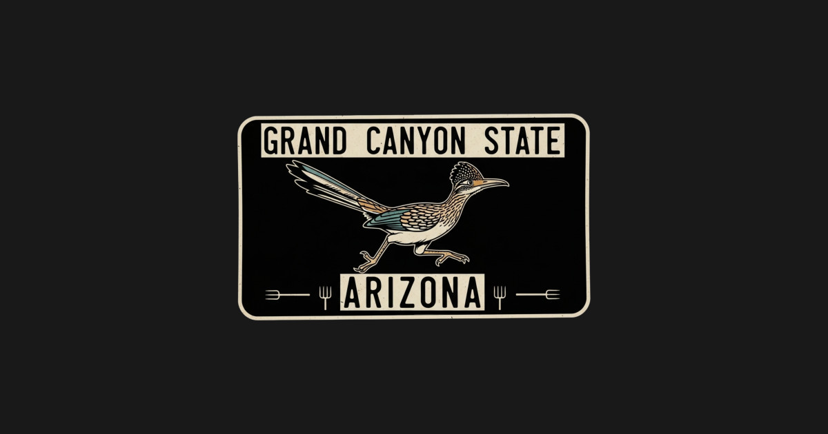 Grand Canyon State Roadrunner - Grand Canyon State Roadrunner - T-Shirt ...
