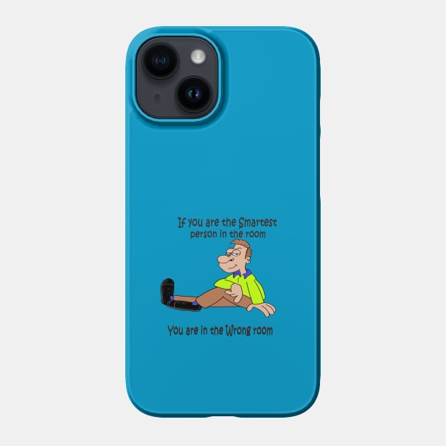 Borderline Genius - Funny Sayings - Phone Case | TeePublic