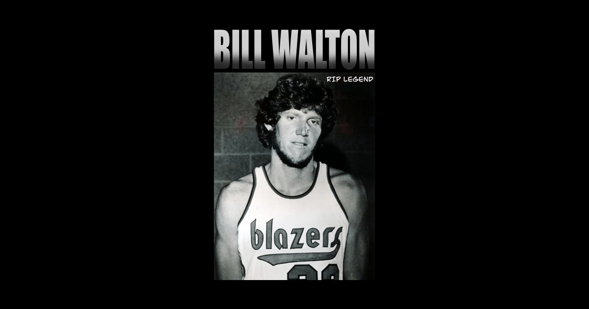 Bill walton rip legend - Bill Walton Rip Legend - Sticker | TeePublic