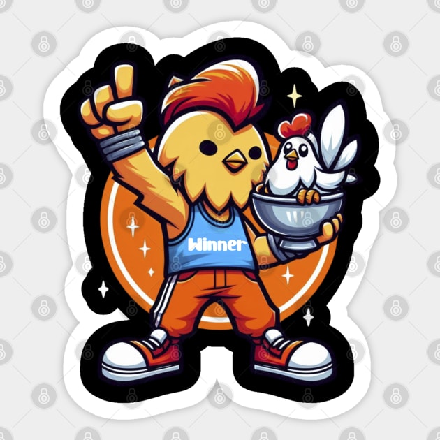 Winner Winner Chicken Dinner - Winner Winner Chicken Dinner - Sticker ...
