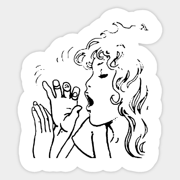 DEEP THROAT - Deep Throat - Sticker | TeePublic