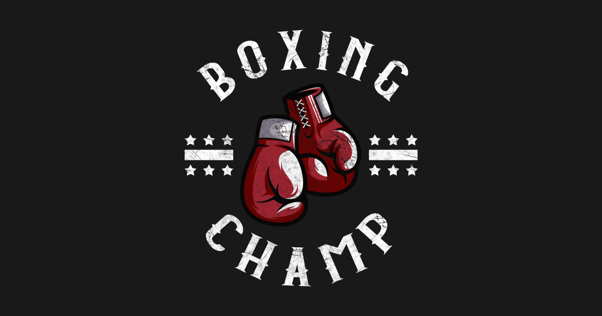 Boxing Champ Box Sports Martial Arts Fighter - Grappling - T-Shirt ...