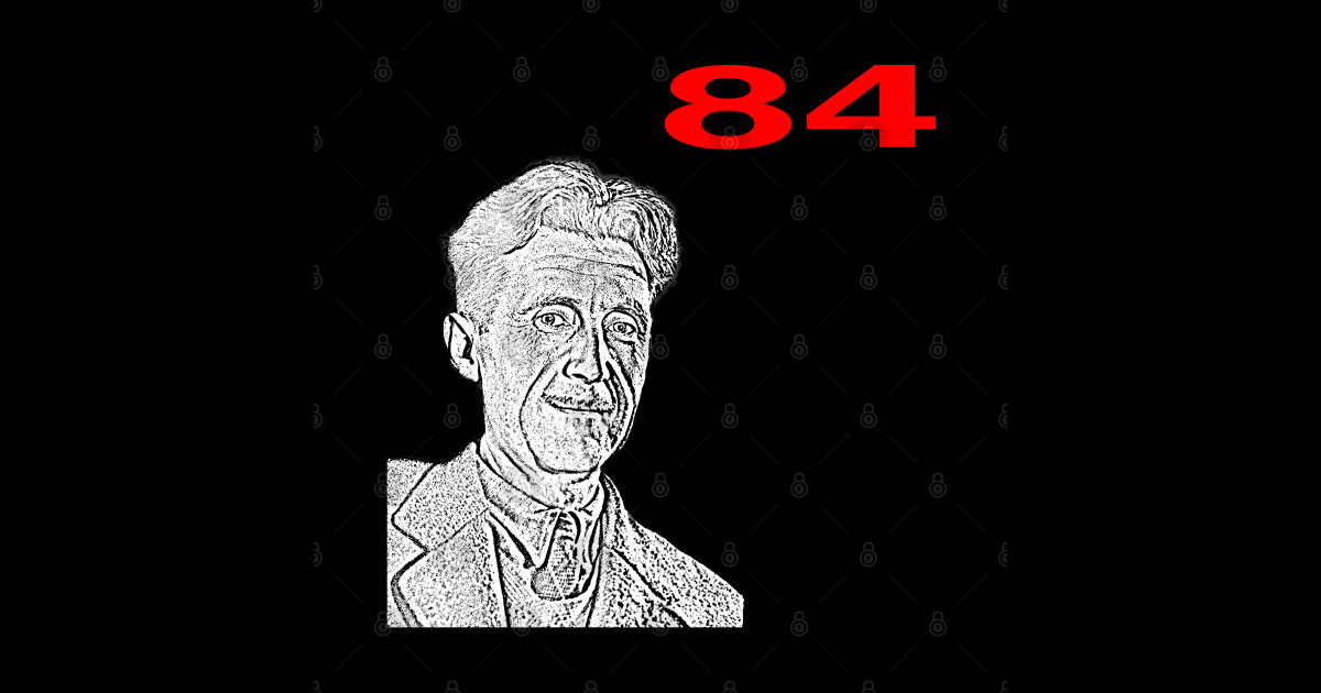 George Orwell - 1984 - George Orwell - Sticker | TeePublic