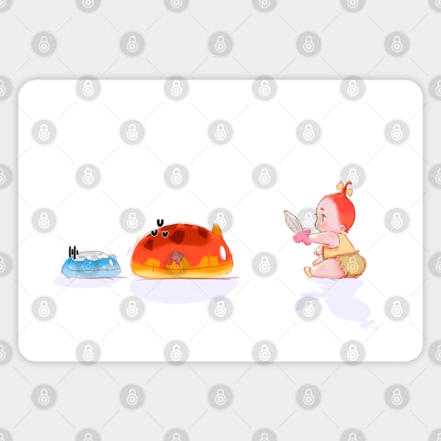 “Tiny Warrior, Big Battle!” - Baby Sunny vs. the Slimes - Genshin ...