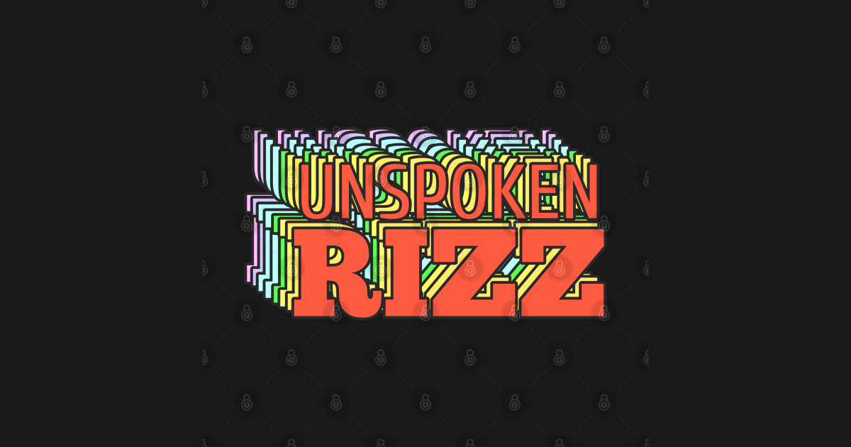 Unspoken Rizz Pastel - Rizz - T-Shirt | TeePublic