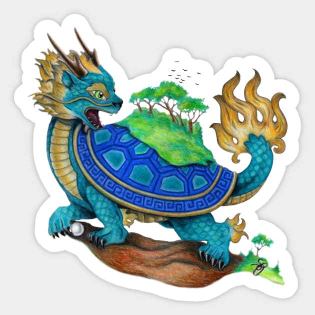 turtle designs dragons