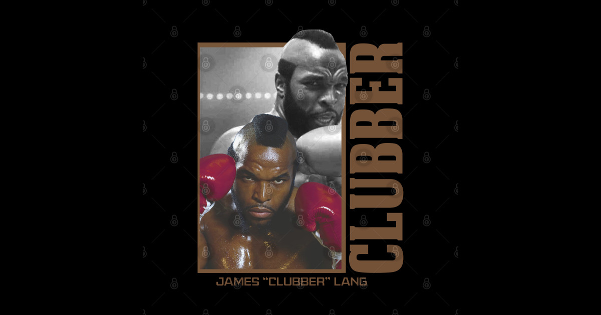 Clubber Lang Retro Boxer - Clubber Lang - Sticker | TeePublic