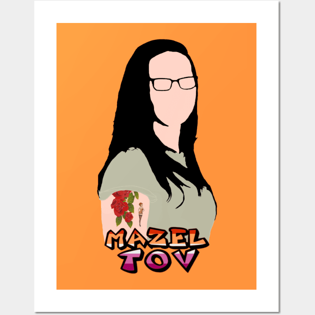 Alex Vause mazel tov v2 - Alex Vause - Posters and Art Prints | TeePublic