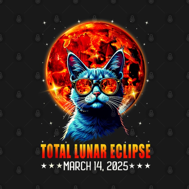 TOTAL LUNAR ECLIPSE CAT MARCH 14, 2025 - Total Lunar Eclipse 2025 - T ...