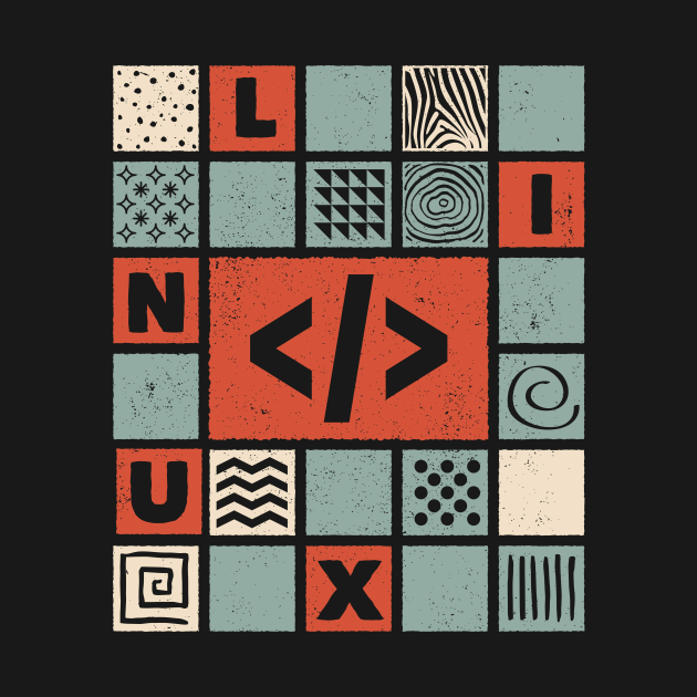 Linux - Retro - Linux - T-Shirt | TeePublic