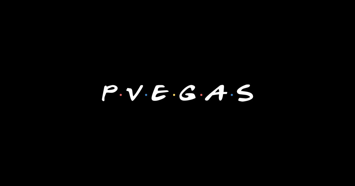Pvegas Friends - Pvegas - Sticker | TeePublic