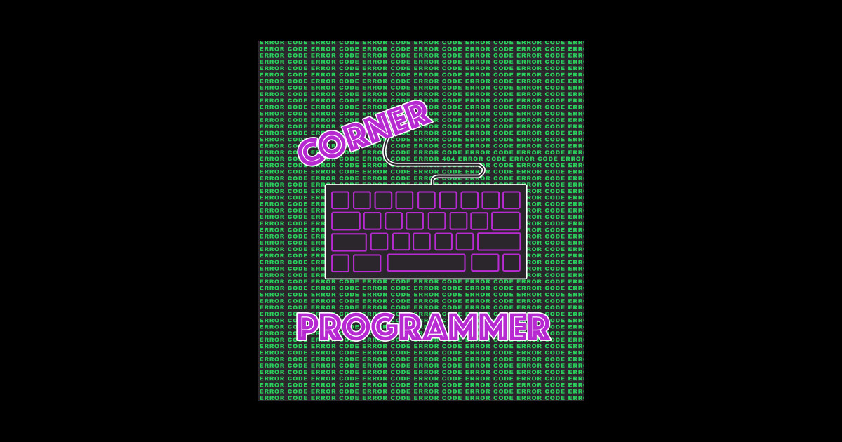 error code programmer typography - Programmer - Sticker | TeePublic