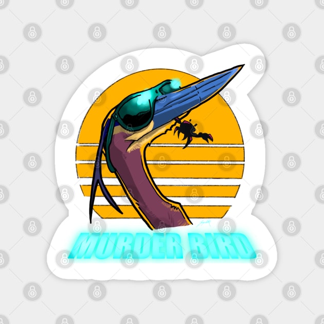 MURDER BIRD - Bird - Magnet | TeePublic