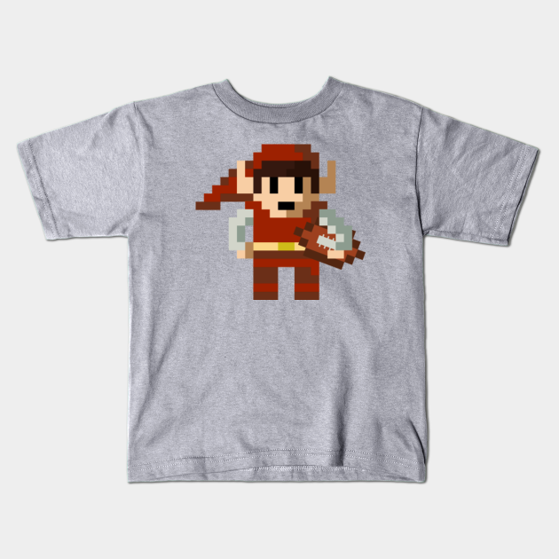 8-Bit Brownie Elf - Brownie The Elf - Kids T-Shirt | TeePublic